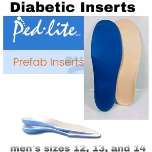 ped-lite | Shoes | Diabetic Shoes Inserts Men Shoe Sz 2 13 And 14 New 3 ...